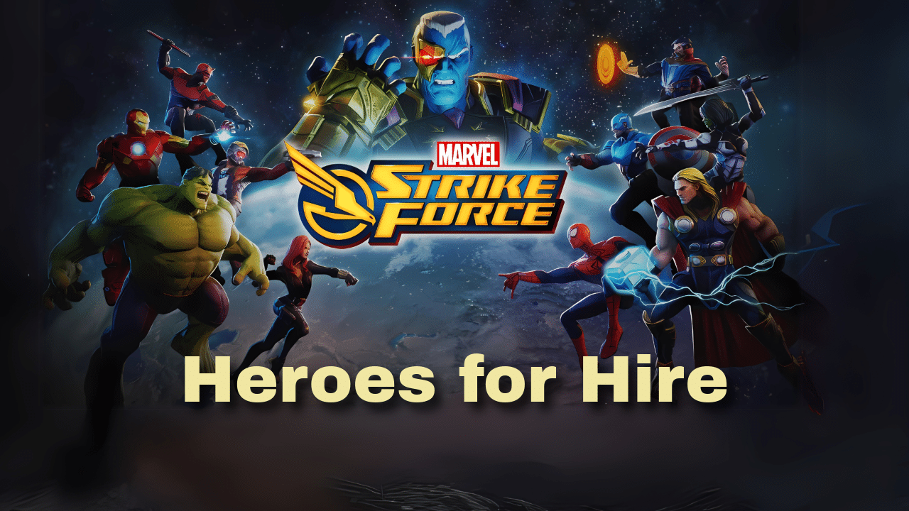 Héroes de Marvel Strike Force disponibles para contratar