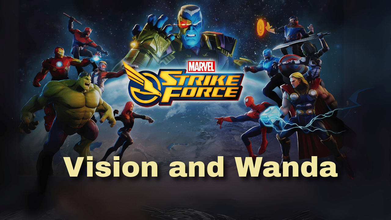 Marvel Strike Force Vision And Wanda