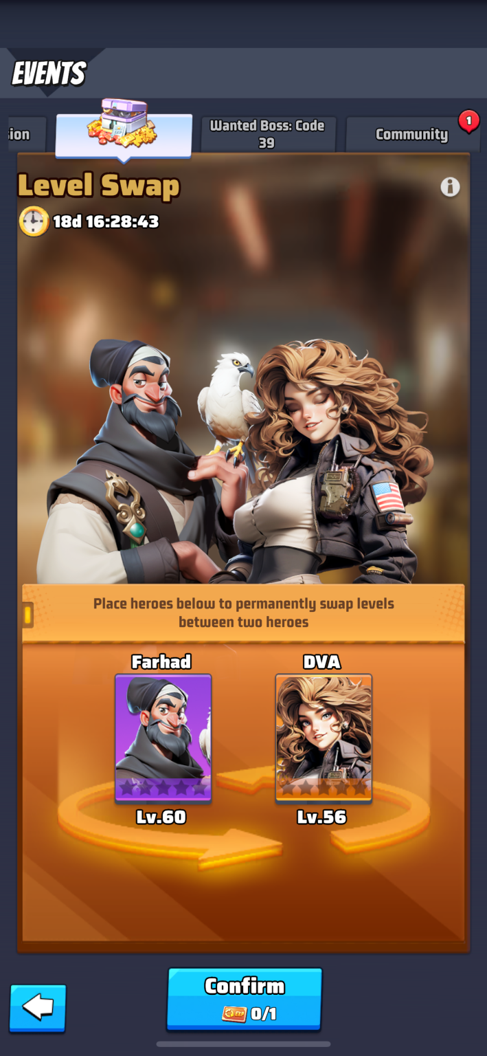 Last War Survival Level Swap