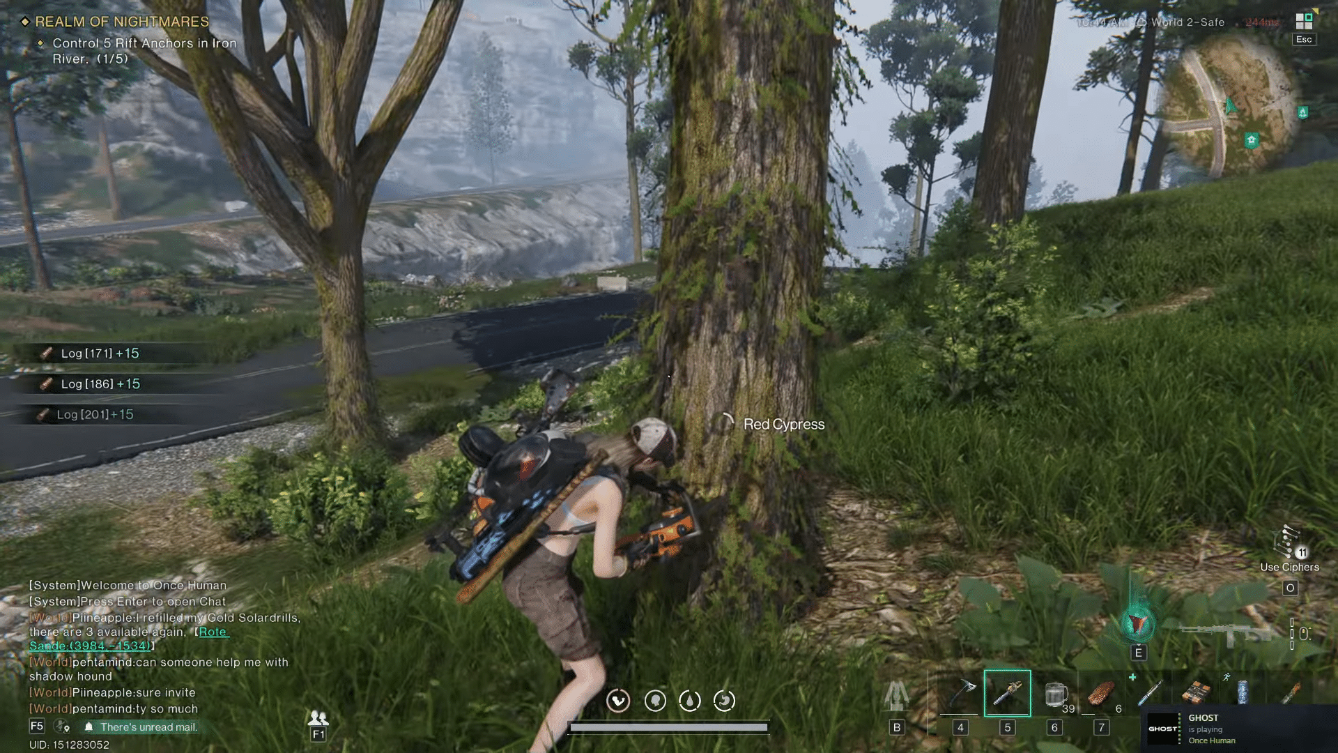 Once Human Chainsaw - Theria Games