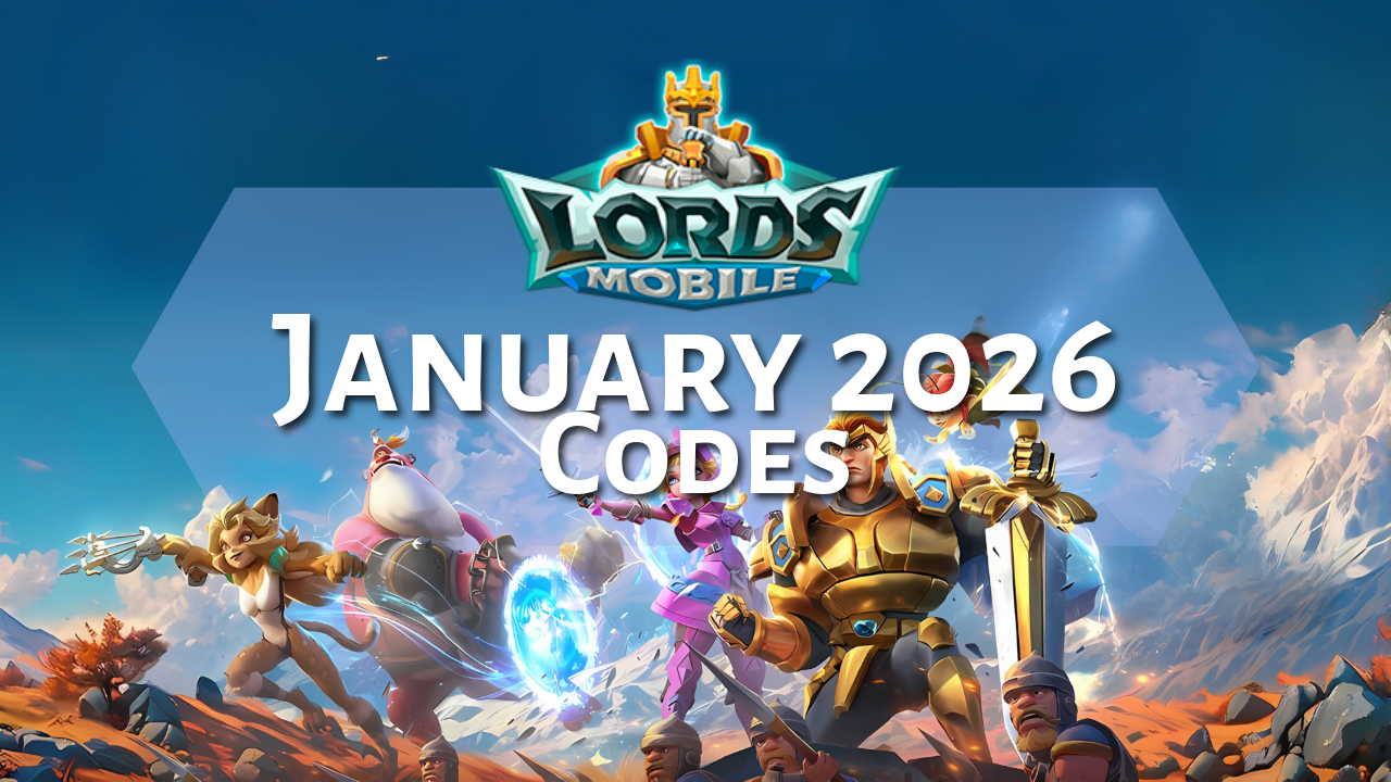 Códigos de Lords Mobile de marzo de 2026 - Theria Games